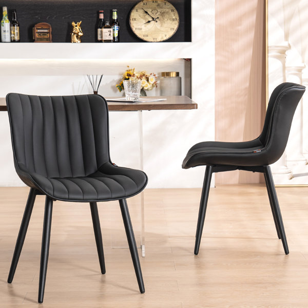Wayfair leather dining chairs store
